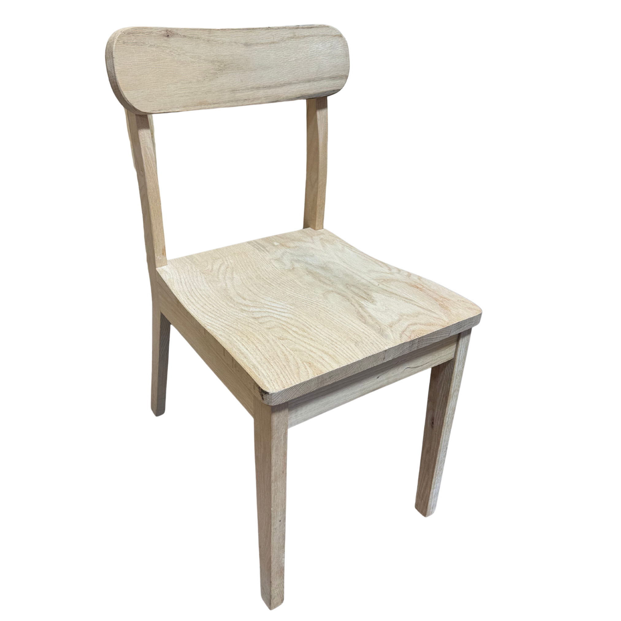 Unfinished Solid Wood Dining Chair – DIY Ready – Bear Hollow Supply
