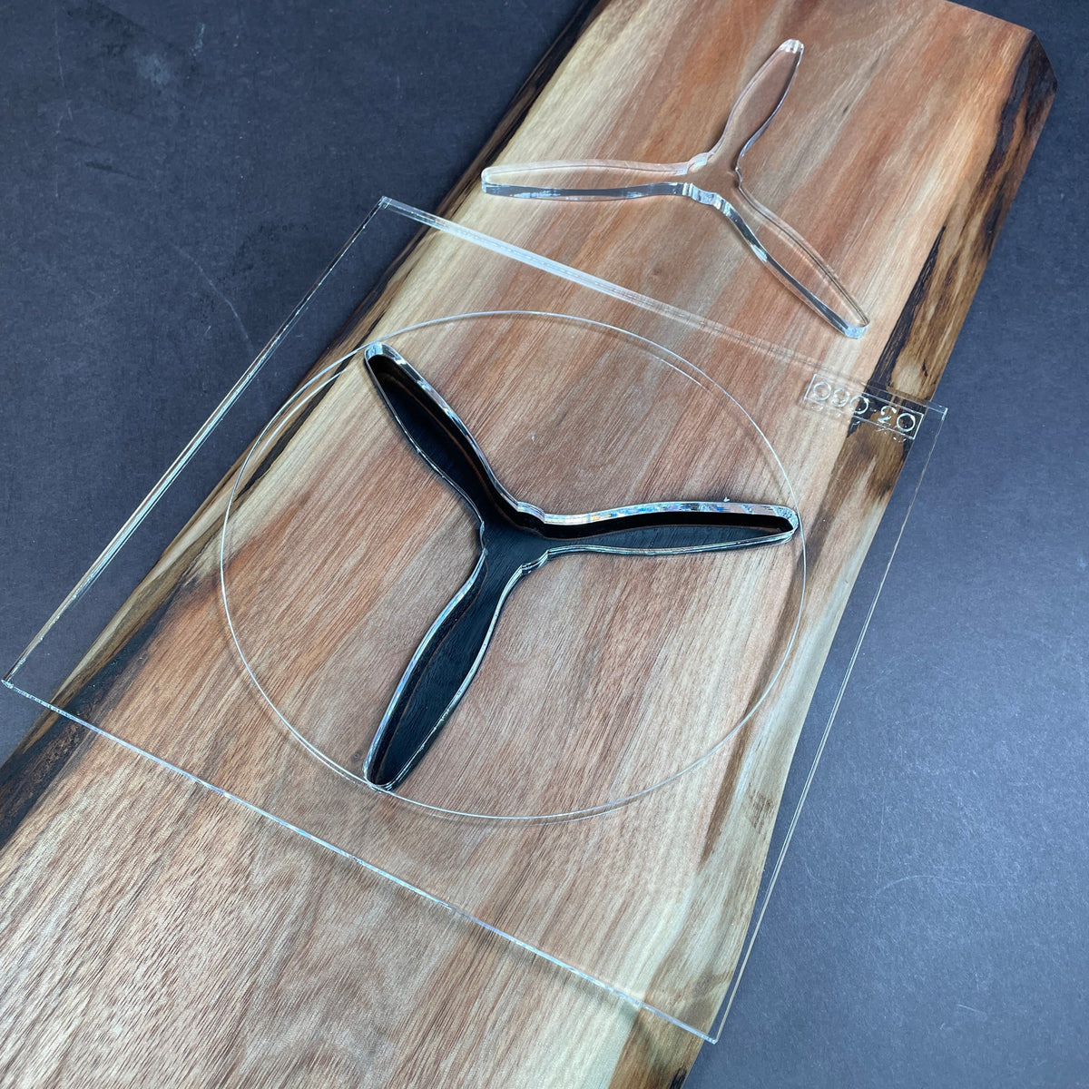 Propeller Acrylic Router Template — Bear Hollow Supply