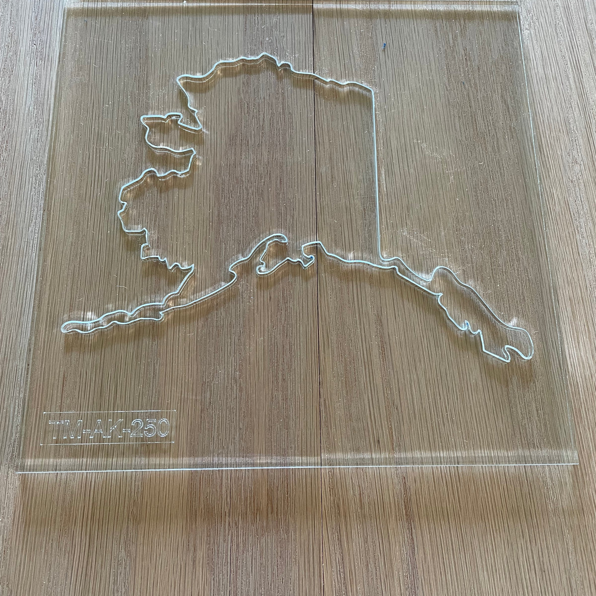 Alaska Acrylic Router Template — Bear Hollow Supply