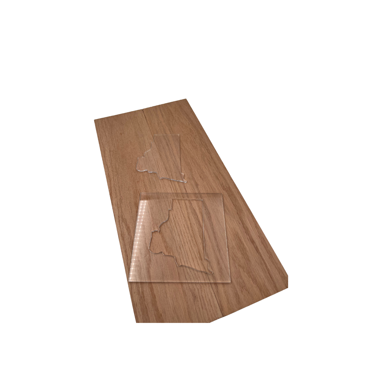 Rhode Island Acrylic Router Template — Bear Hollow Supply