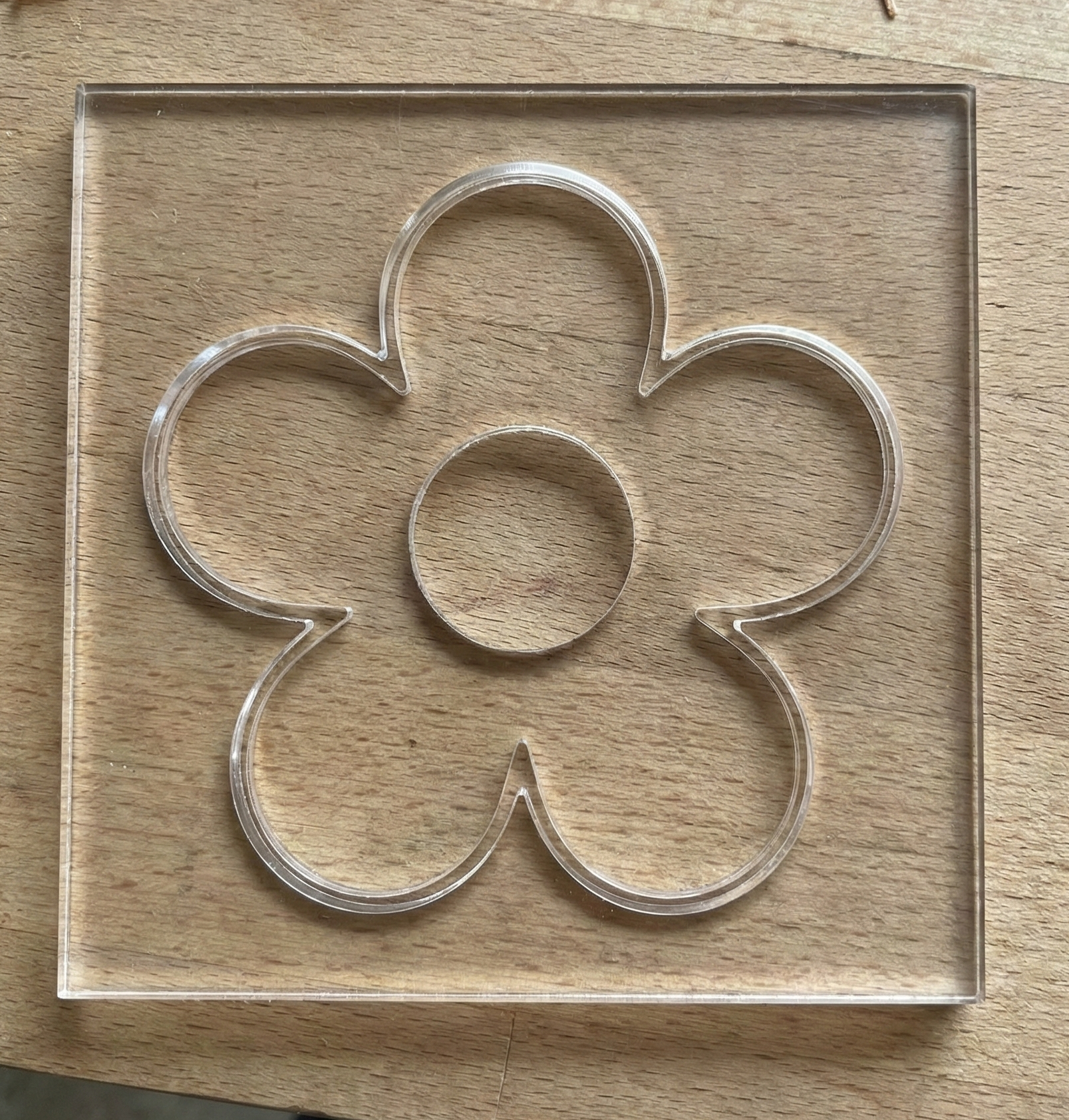 Flower Acrylic Router Template – Bear Hollow Supply