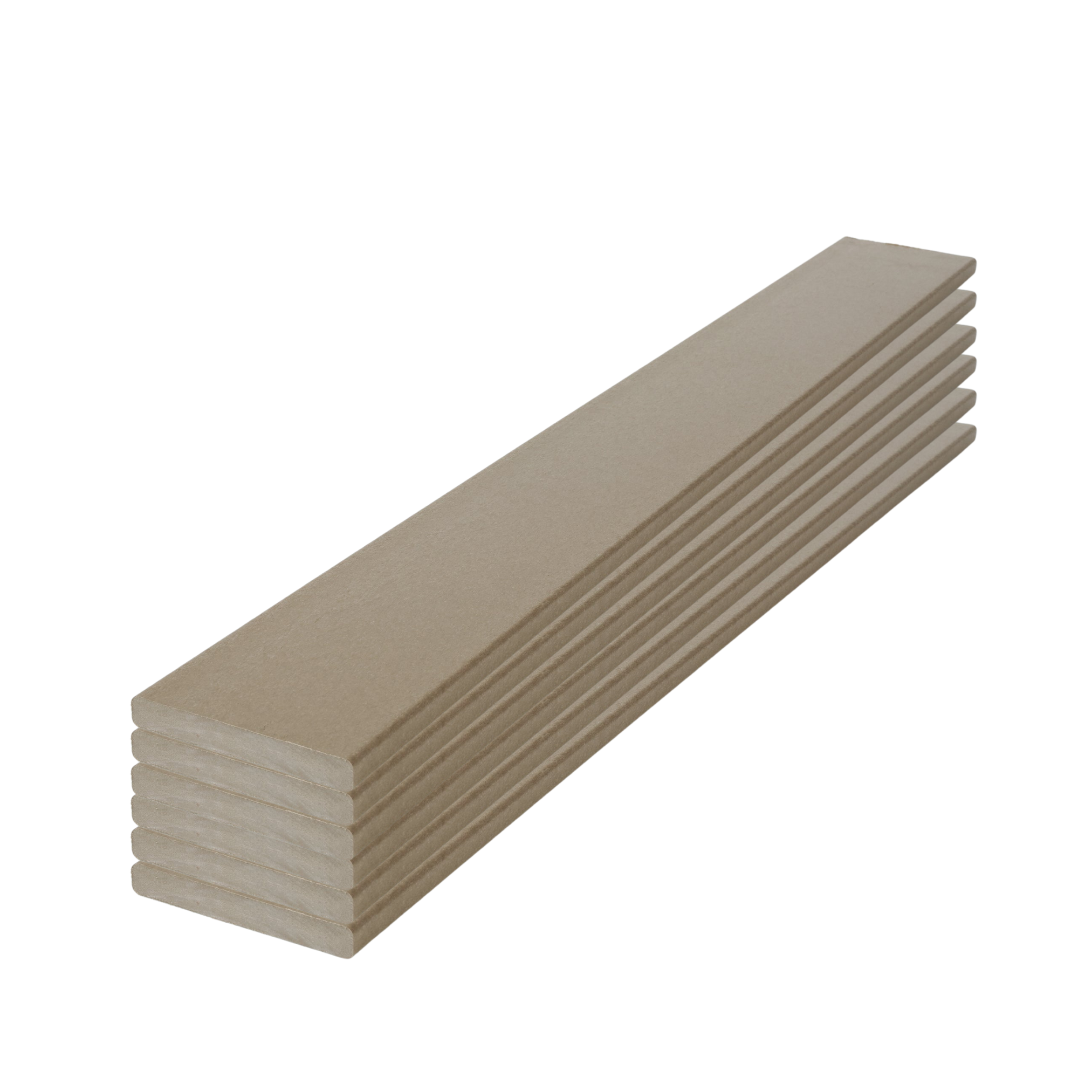 Poly Lumber 3/4" x 5-1/2" x 44" 6 Pack Multiple Colors Available – Bear ...