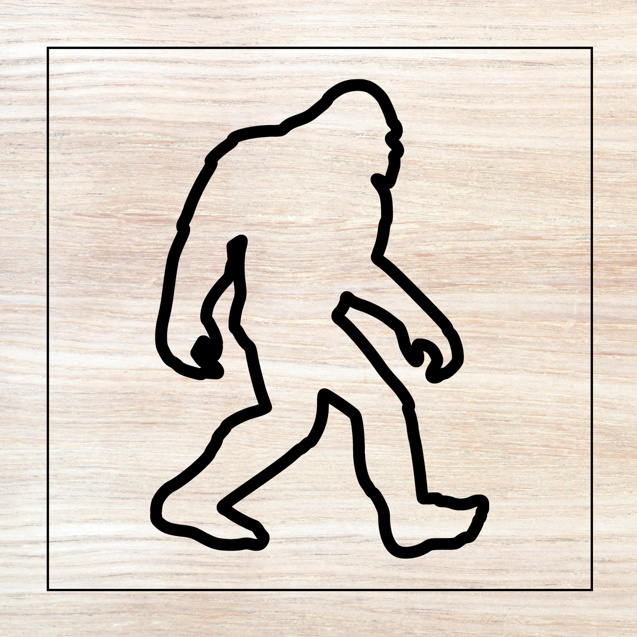 Big Foot Acrylic Router Template – Bear Hollow Supply