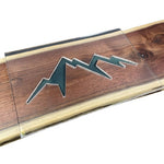 Mountain Range Acrylic Router Template — Bear Hollow Supply