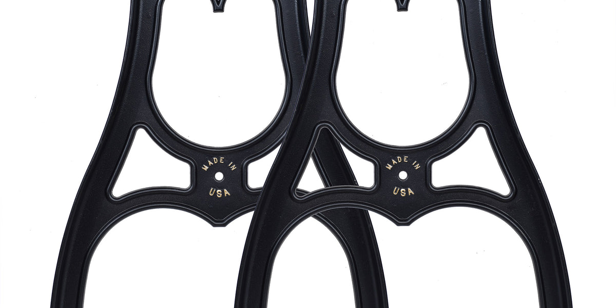 Cast Iron Bar Height Legs | Bear Hollow Supply