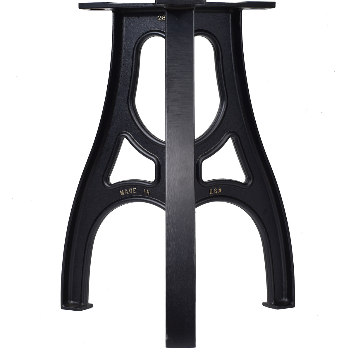 Cast Iron Pedestal Base 28" (Eiffel) | Bear Hollow Supply