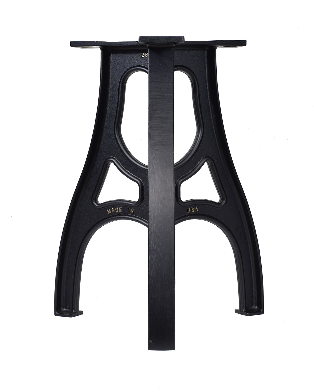 Cast Iron Pedestal Base 28" (Eiffel) | Bear Hollow Supply