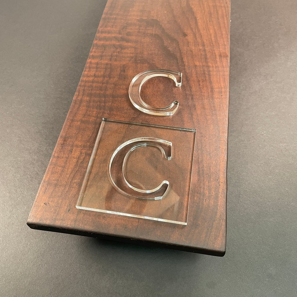 Large Letters A-Z Acrylic Router Templates — Bear Hollow Supply