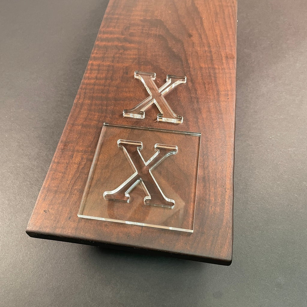 Large Letters A-Z Acrylic Router Templates — Bear Hollow Supply