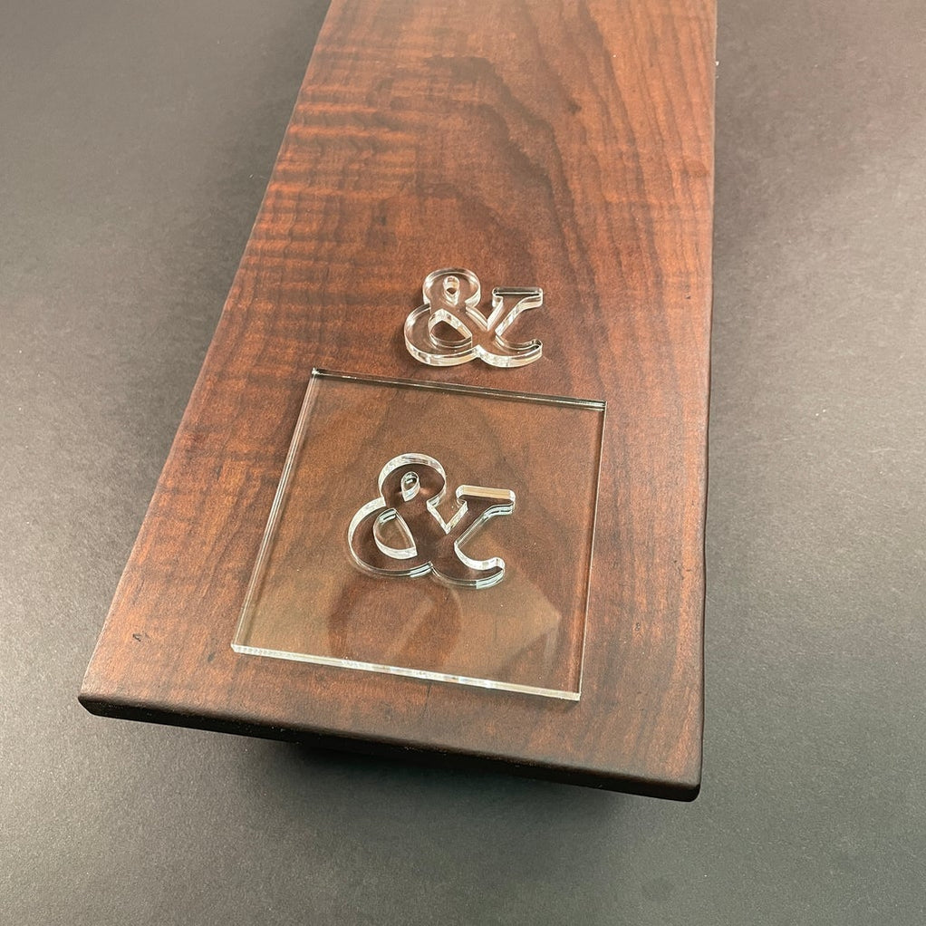 Large Letters A-Z Acrylic Router Templates — Bear Hollow Supply