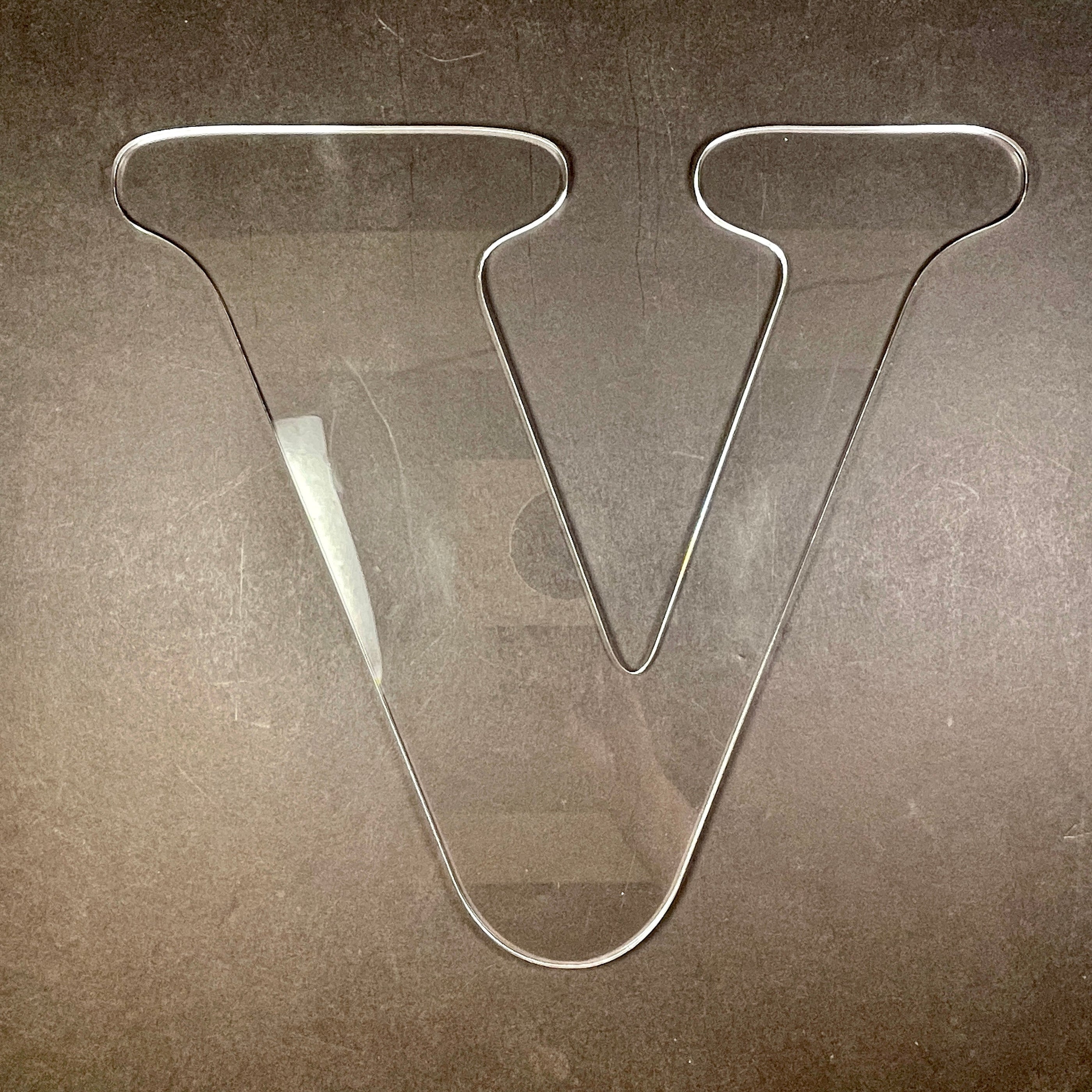 Jumbo Letter Acrylic Router Template — Bear Hollow Supply