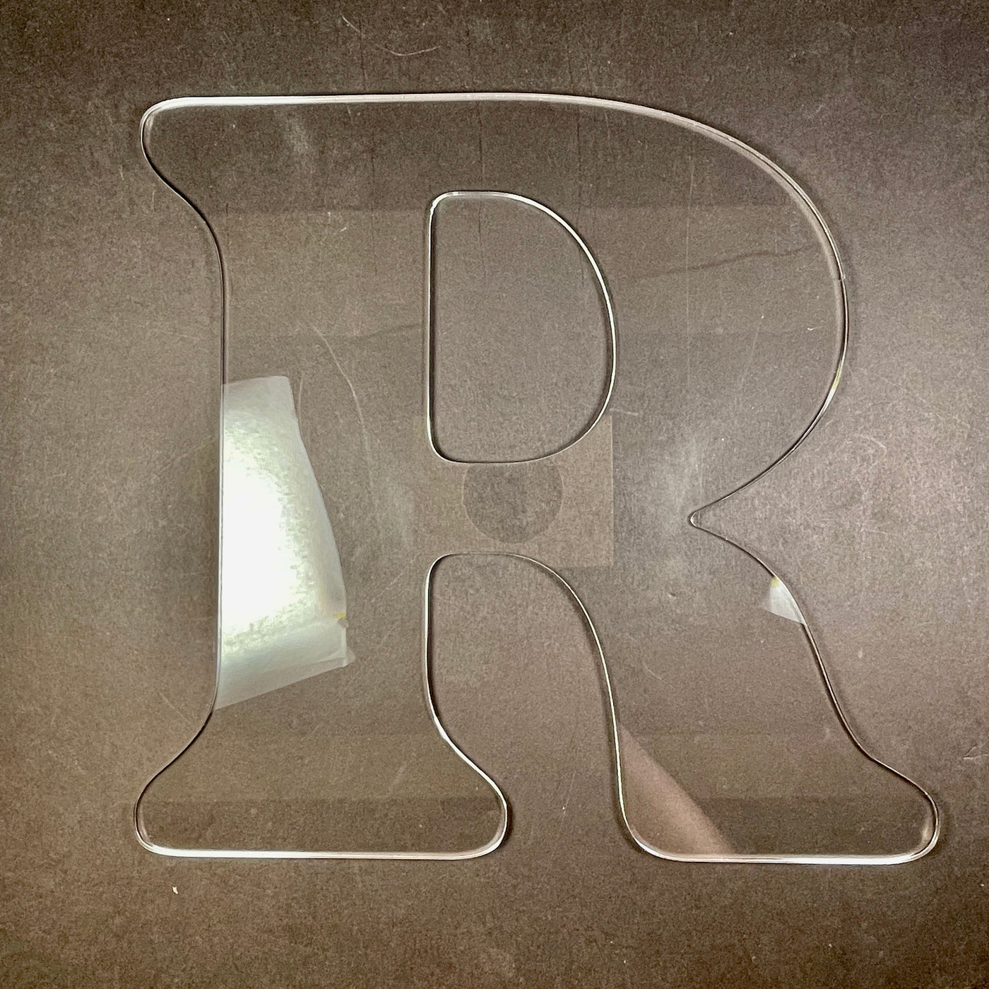 Jumbo Letter Acrylic Router Template — Bear Hollow Supply