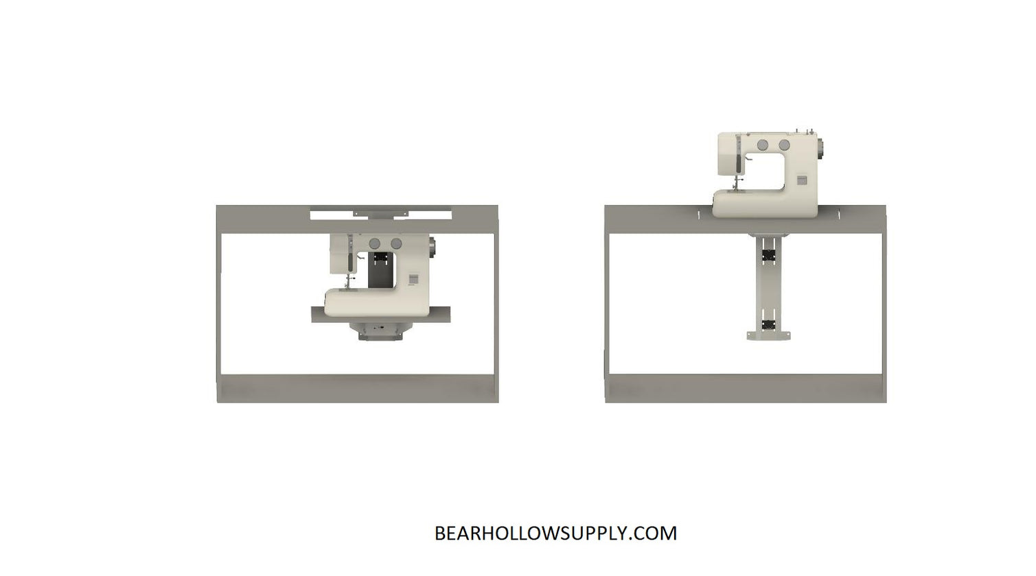 Heavy Duty Sewing Machine Air assist Lift | Bear Hollow Supply